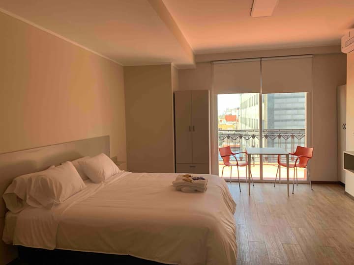 Apart Suite Luminoso & Cómodo En Microcentro! - Buenos Aires