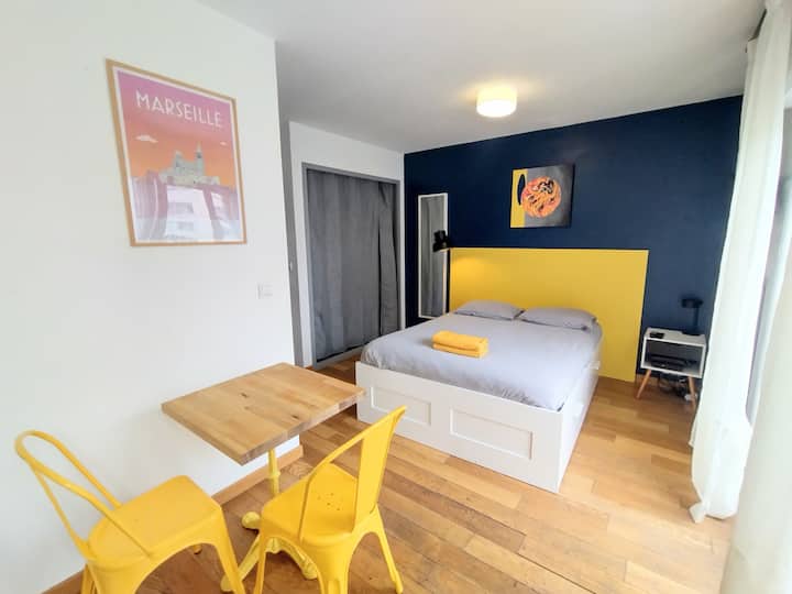 Studio à 3 Minutes Du Vieux Port - Marseille