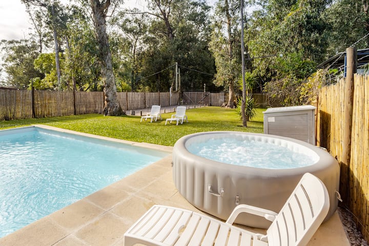 Casa De Playa Con Piscina Climatizada Y Jacuzzi - Atlántida