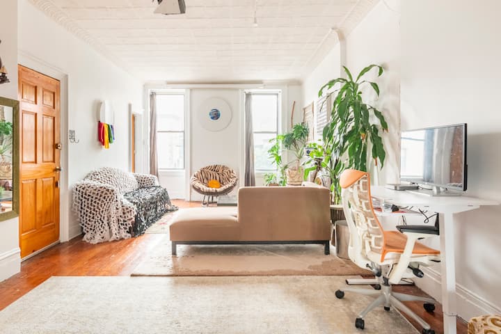 Private Br In Beautiful Artist's Loft - New York City