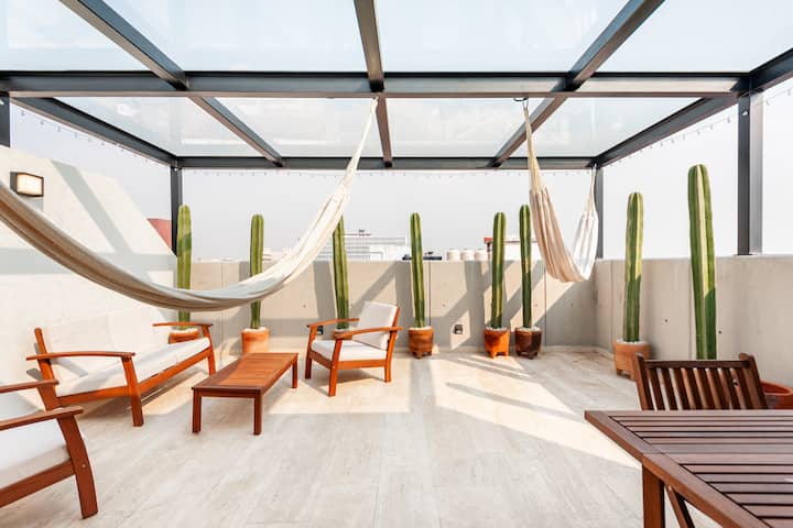 Brand-new Penthouse With Private Terrace - Roma - Mexico