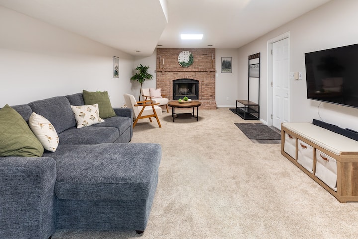 Charming, Private Basement - 25 Min To Ski Resorts - Utah