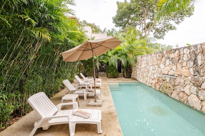 Hobiesuite · 5 Min To Lagoon, Starlink Wifi & Pool - Bacalar