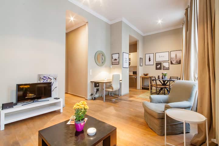 Coeur De Bruxelles Spacieux 1 Br De 80m2 - Bruselas