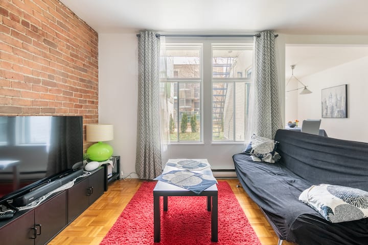 Appartement 1 Chambre Centre Ville Proche Métro - Montreal