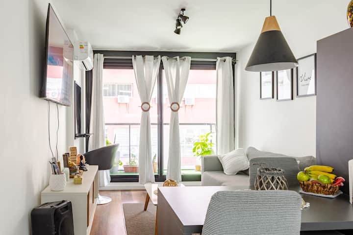 Apartamento Completo Muy Moderno, Céntrico - Montevideo