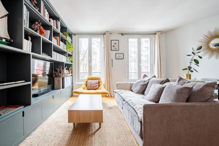 Chic And Fully Equipped Flat In Vibrant Belleville - Quartier de Belleville