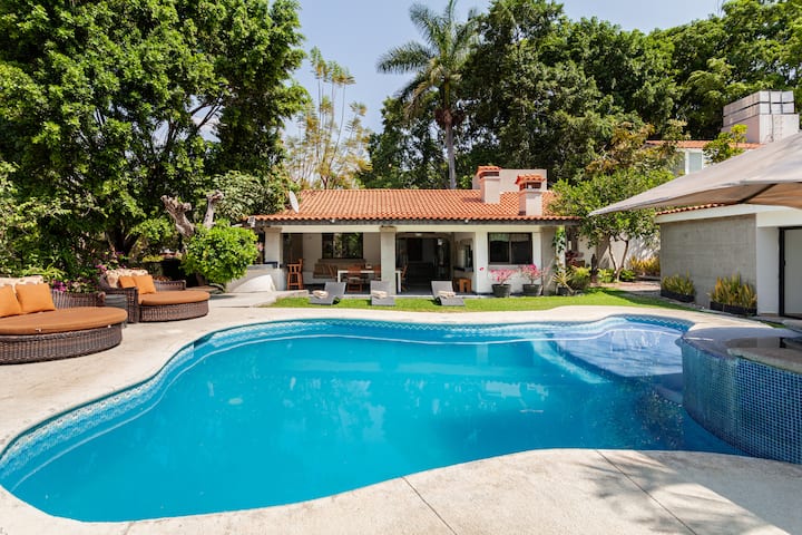 Casa Con Jardín Y Alberca Privada. - Yautepec de Zaragoza