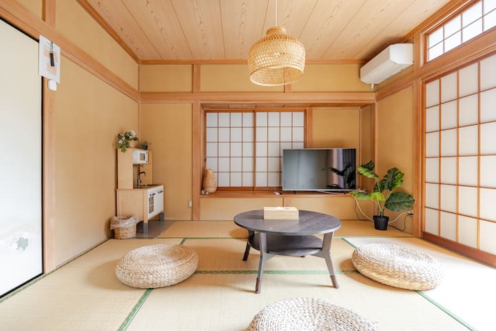 【九十九里Mahinahio】1棟貸切り/片貝ビーチ車3分/サーフィン/4ldk/無料駐車場2台 - Prefectura de Chiba