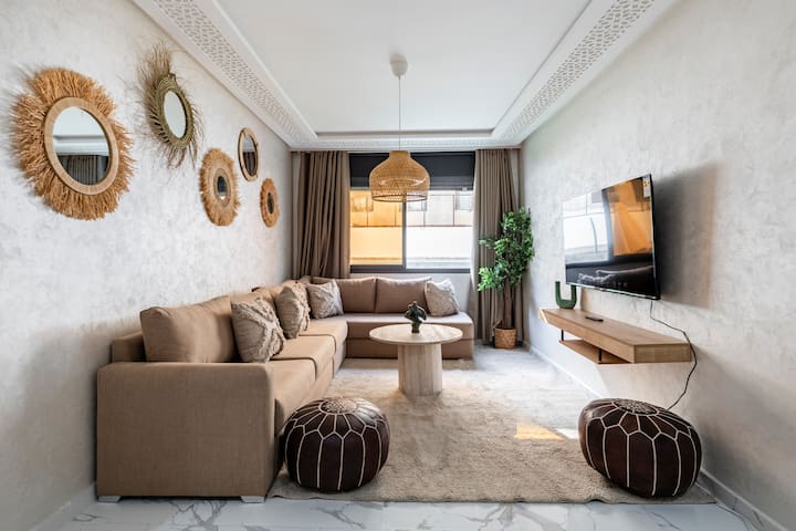 Luxurious 1 Bedroom W Terrace & Garage/rabat City - Rabat