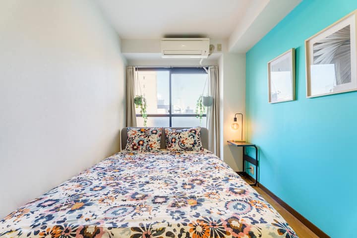 4f最寄駅まで徒歩3分。心斎橋まで3駅難波まで2駅で行ける好立地 - Osaka, Japan