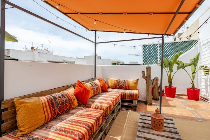 2 Br, Ensoleillé, Terrasse - Au Centre De L’agdal - Rabat