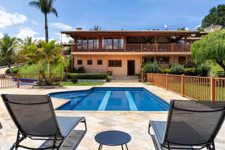 Luxuosa Casa Braganca Paulista Represa 18px - Bragança Paulista