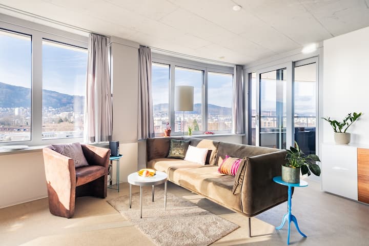 Luxus- Wohnung Mit Bergpanorama - Zurich