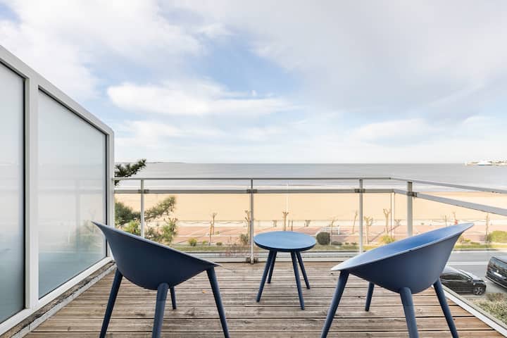 Vue Mer Chb Avec Terrasse Privée, Petit Déj Offert - Royan