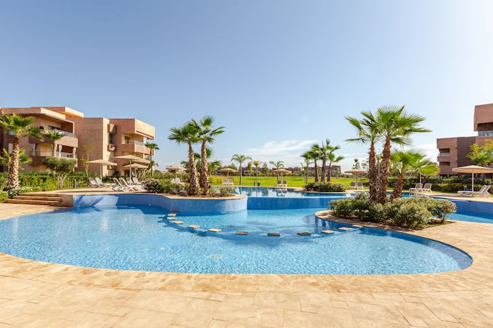 Saphir-prestigia Appart, Pool And Golf View - Marrakech