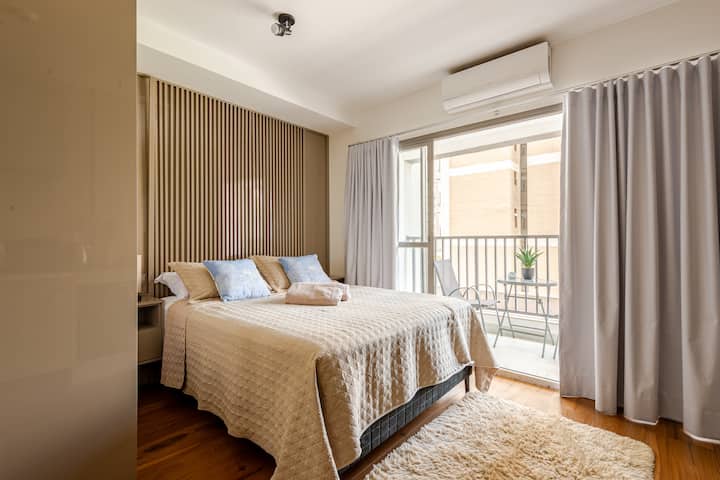 Estúdio  Brooklin Com Varanda-berrini - Santo Amaro