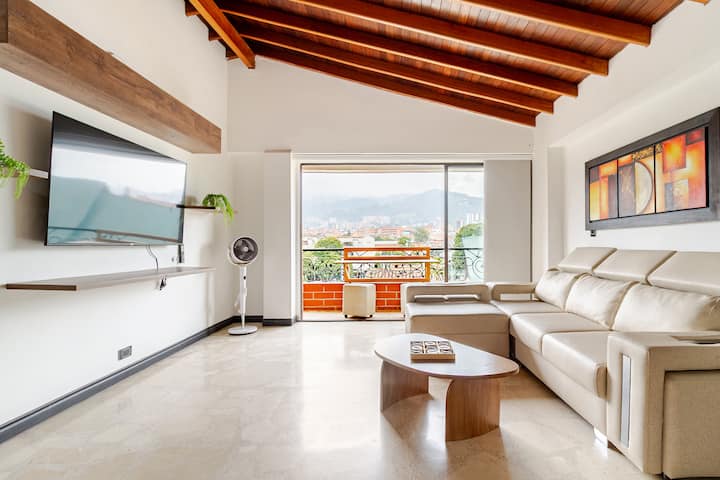 Urban Living With Ac Unit 3bed/3bth - Medellín