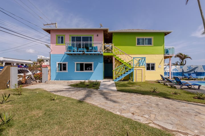 1st Fl. Oceanside Villa At Cabarete - Mawu - Cabarete