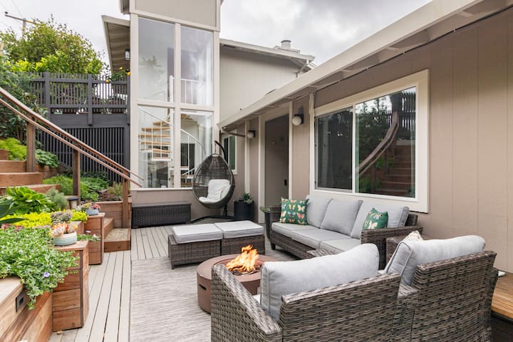 Panoramic Views + Hot Tub | 2br Near Sf & Napa - San Rafael, CA