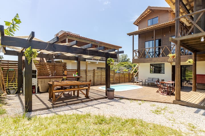 Well-located House - Praia Do Rosa, Garopaba, Sc - Imbituba