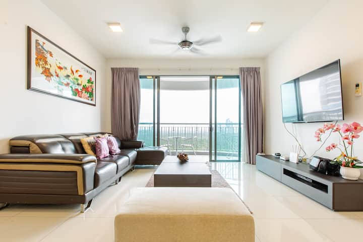Teega Residence 3br Modern Comfort Near Legoland - Jurong East