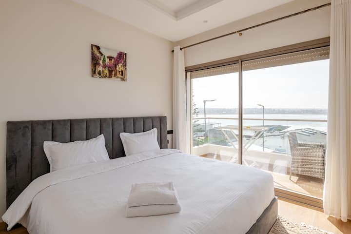 Luxurious Apt - Sea View - Mohammédia