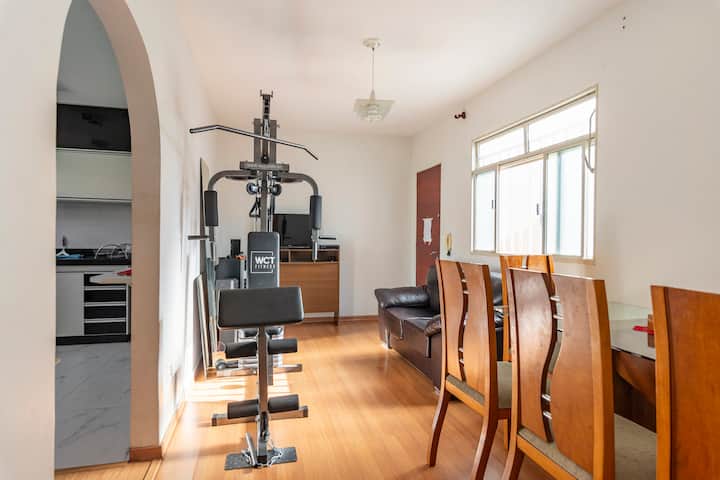 Apto Com 2 Quartos No Caiçara Com Ar Condicionado - Belo Horizonte