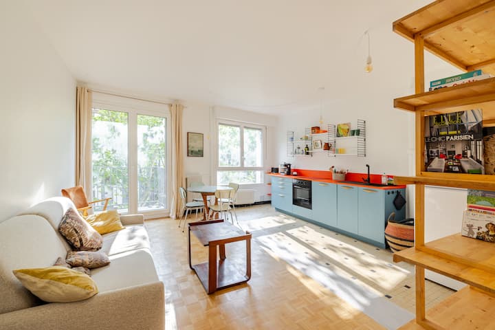 Charmant Deux Pièces Idéal Pour Famille - Boulogne-Billancourt