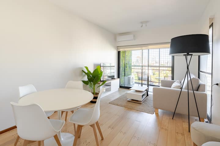Bel Appartement à Cañitas Avec Piscine Et Sécurité - Aéroport Jorge-Newbery de Buenos Aires (AEP)