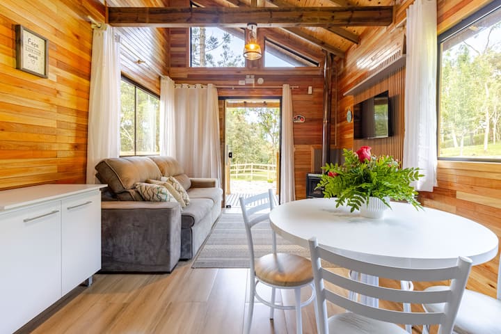Cabana Romântica Na Serra - Refúgio Exclusivo - Bom Retiro