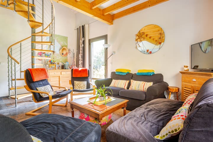 Belle Maison Forêt Océan Lac Châteaux +Piano +Vélo - Le Porge