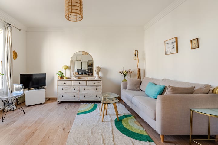 Bel Appartement Cosy Près Plage, Calme, Parking - Marseille