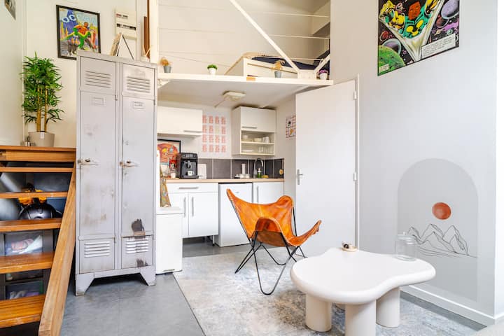 Loft Cinéma Centre-ville-plage. - Le Havre