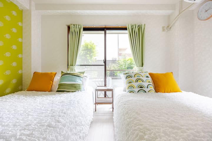 #2 Wifi無料＆新宿まで2分!清潔、安全、お洒落な部屋！ - Shibuya