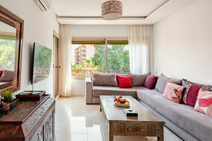 Confort Moderne Propre Parking Sous-sol Et Netflix - Marrakech