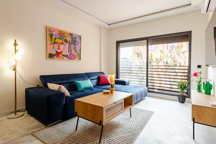 ÉLégant Cocon Au Cœur Battant De Guéliz - 馬拉卡治