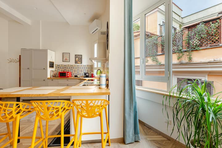 Penthouse 95 -Appartement Avec Terrasse Au Colisée - Rome