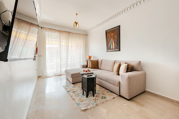 Appartement Piscine - Superbe Vue Et Emplacement - Marrakech