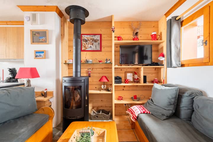 Chalet Cosy Pour 8 Personnes - Direct Ski - La Plagne