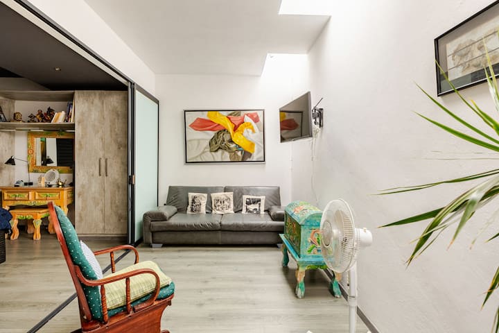 Appartement Centre Puebla Terrasse Privé Couples - Puebla