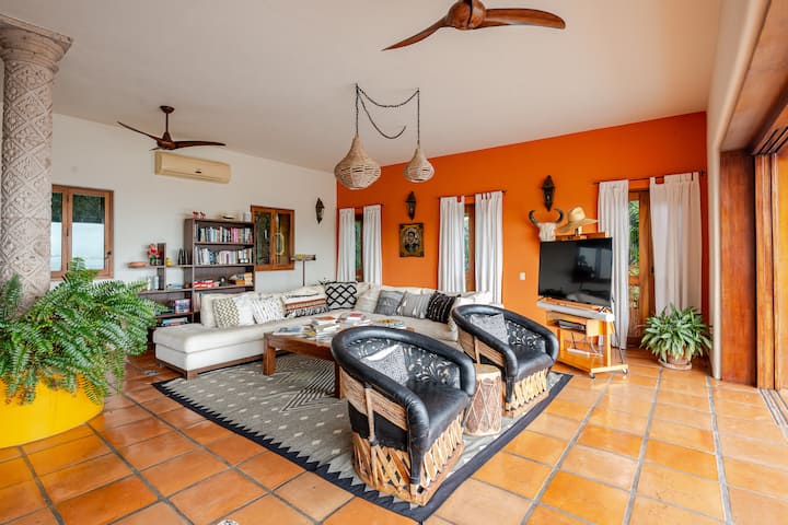 Stylish Villa & Casita - Ocean & Jungle Views - Puerto Vallarta
