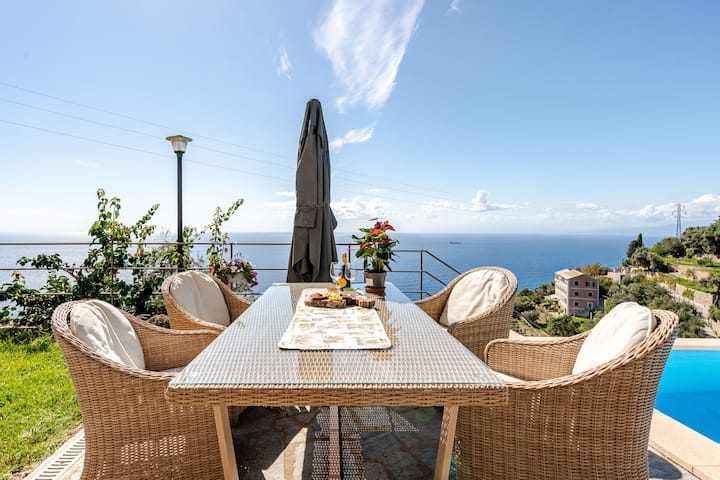 Private House And Pool, Sea View, Olive Garden! - Camogli