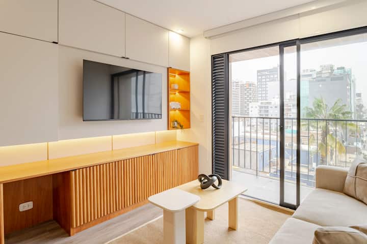 Beautiful Luxury Apartment - Miraflores Boardwalk - Peru