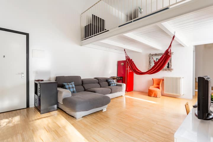 Loft 60m+40m Of Private Garden - Milan