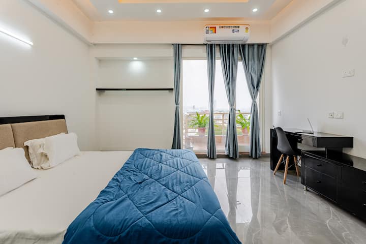 Luxury1bhk Service Apartment With Private Bath Tub - Gurugram