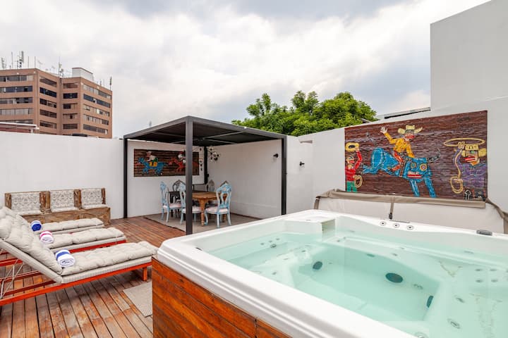Casa De Lujo Con Terrazas Y Jacuzzi - Mexico State