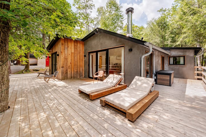 Design Cabin In Catskills | Hot Tub + Sauna + Dome - Bethel, NY