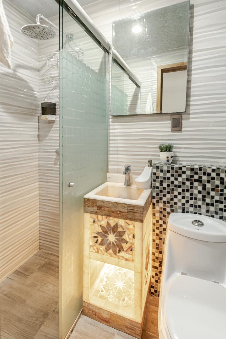 Habitación P/2 C/ Baño Priv, Casafamiliar Venezia - Puebla