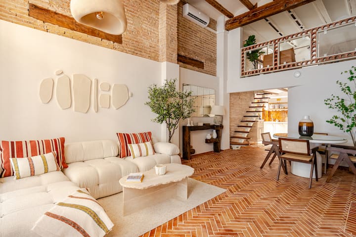 Handmade Terracotta Ceramic Loft By The Beach - Valencia